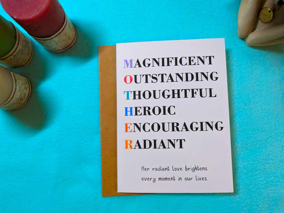 M.O.T.H.E.R. Mother's Day Card – UpperRoomPrints